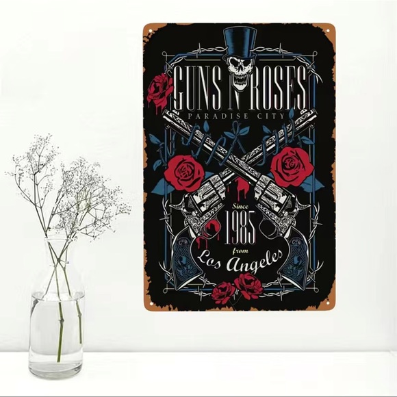 Accents | Pick Any 226 Sale Metal Band Sign | Poshmark